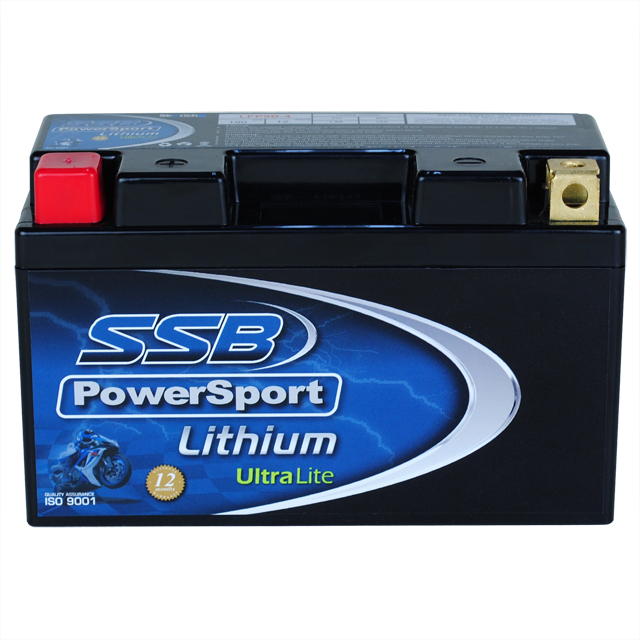 LFP9B-4 SSB Lithium Ultralite Motorcycle Battery - Superstart Batteries
