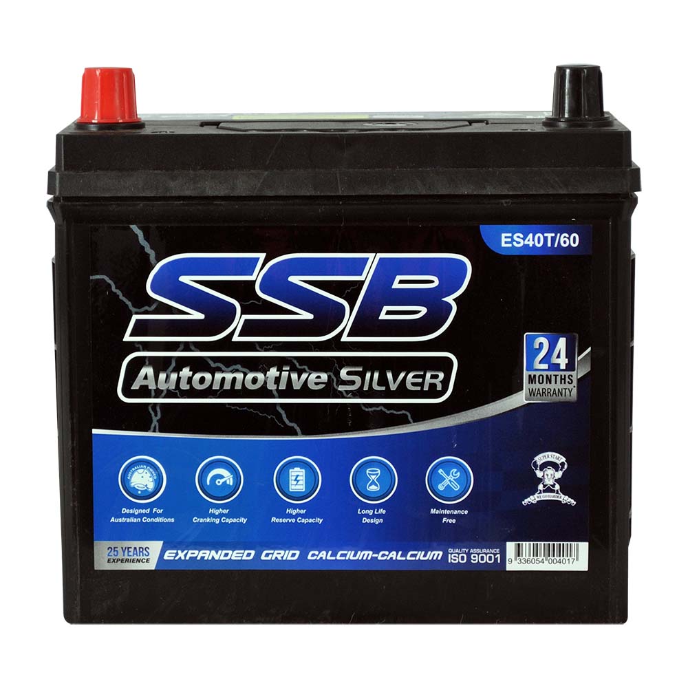 ES40T/60 SSB Silver MF Car Battery - Superstart Batteries