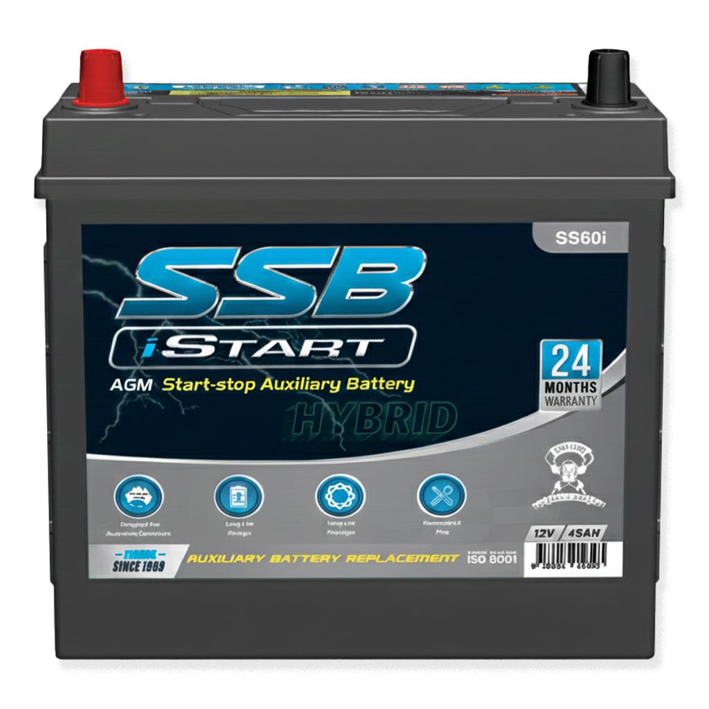 SS60i SSB Auxiliary Hybrid Car Battery - Superstart Batteries